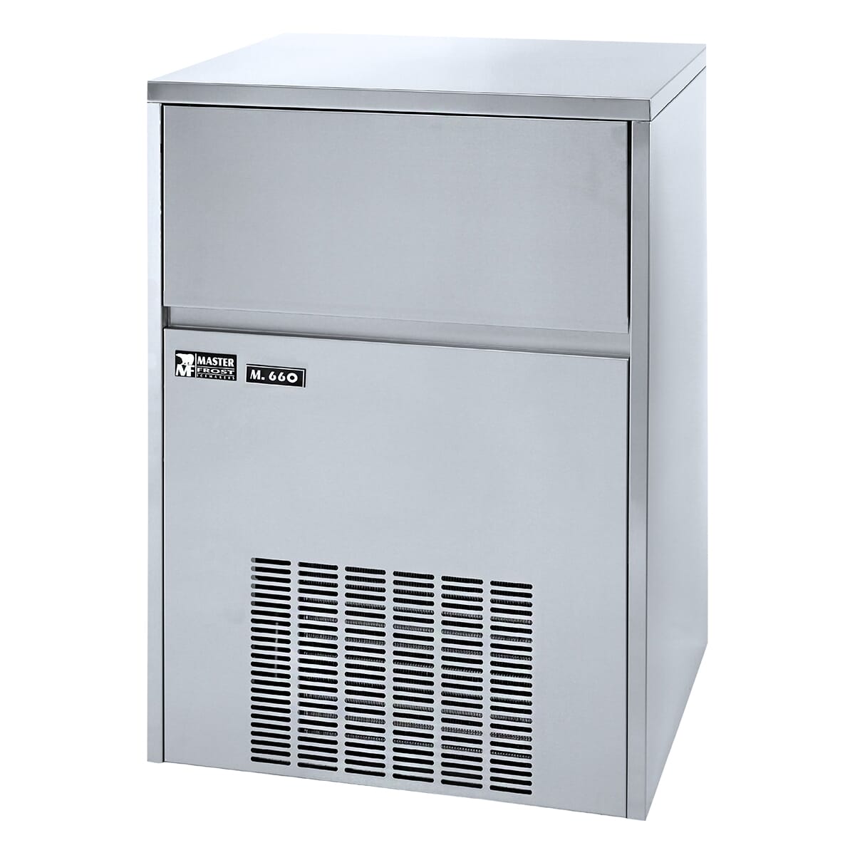 Masterfrost M600 Professional Ice Maker, 60kg/24hrs Output / 27kg ...